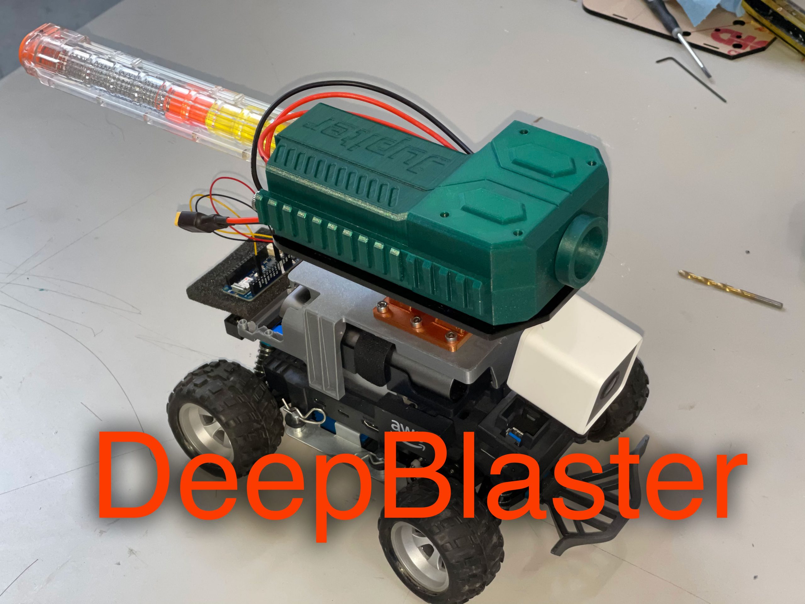 DeepBlaster - Robotic AI - Cloud Brigade